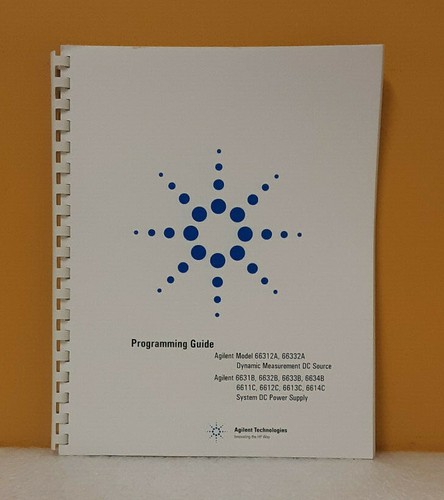 Agilent 5962-8198 66312A/66332A Dynamic Measurement DC Source ...
