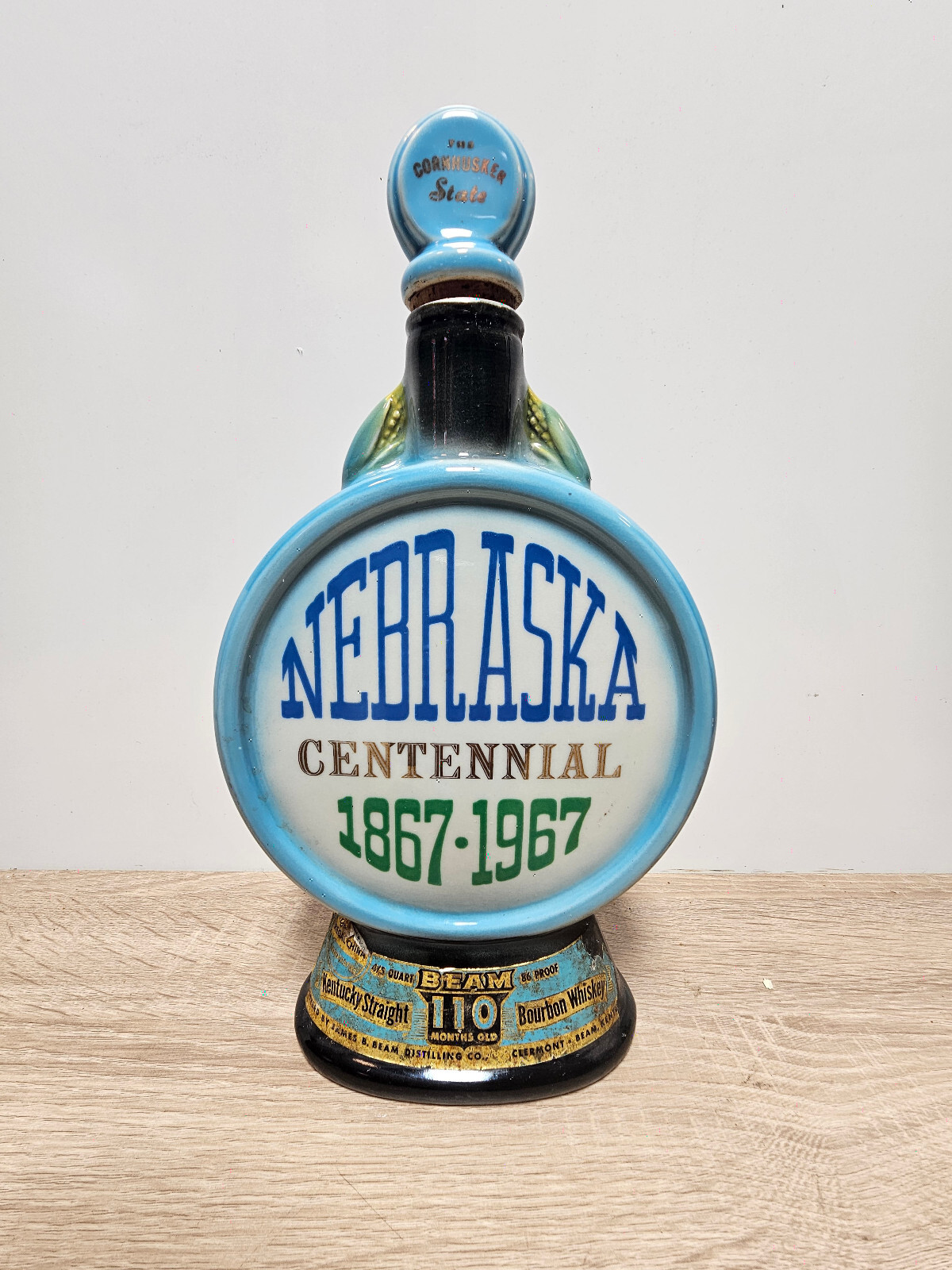 Vintage Jim Beam Decanter Nebraska 1967 | eBay