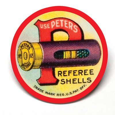 Peters Referee Shell Ammunition Advertising Pocket Mirror | eBay