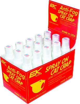 CAT CRAP ANTI-FOG LENS CLEANER SPRAY ON 1OZ 15/PK DISPLAY 10851 | eBay