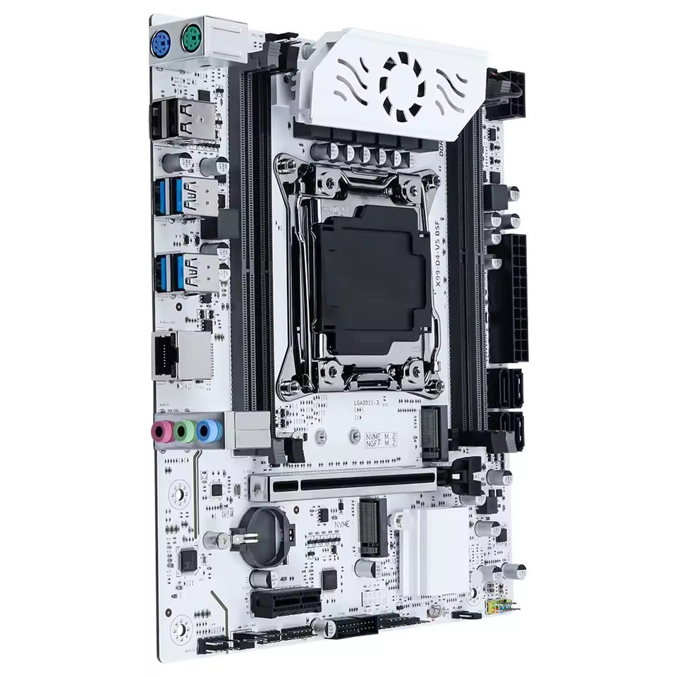 Motherboard SOYO X99 DDR4 LGA2011-3, M slot, White Cooling Armored ...