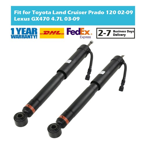 2xRear L&R Shock Absorber Fit Toyota Land Cruiser Prado J120 02-09 ...