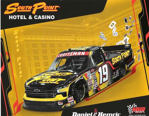 NEW! 2025 DANIEL HEMRIC #19 "SOUTH POINT" NASCAR CRAFTSMAN TRUCK SERIES ...