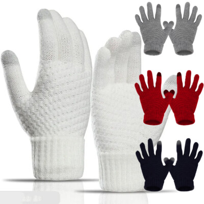 Women Ladies Extra Warm Winter Thick Thermal Woolen Knitted Stretch ...