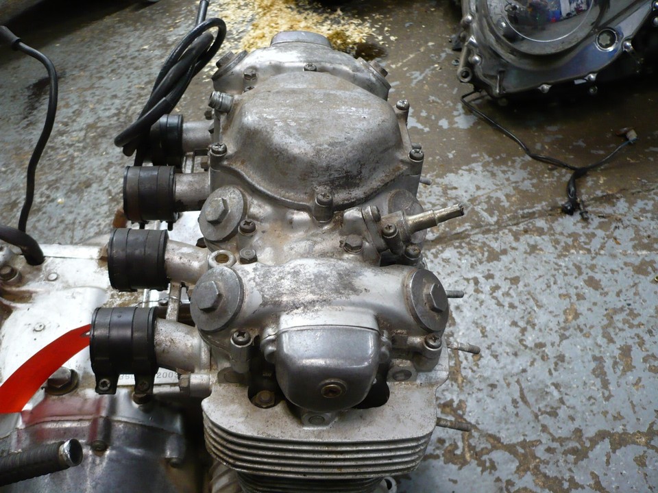 HONDA 72 CB500 ENGINE MOTOR TRANS COMPRESSION TESTED 8,990 MILES RUN ...