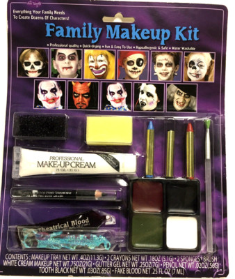 Fun World Family Makeup Kit Professional Quality Quick drying NIB | eBay