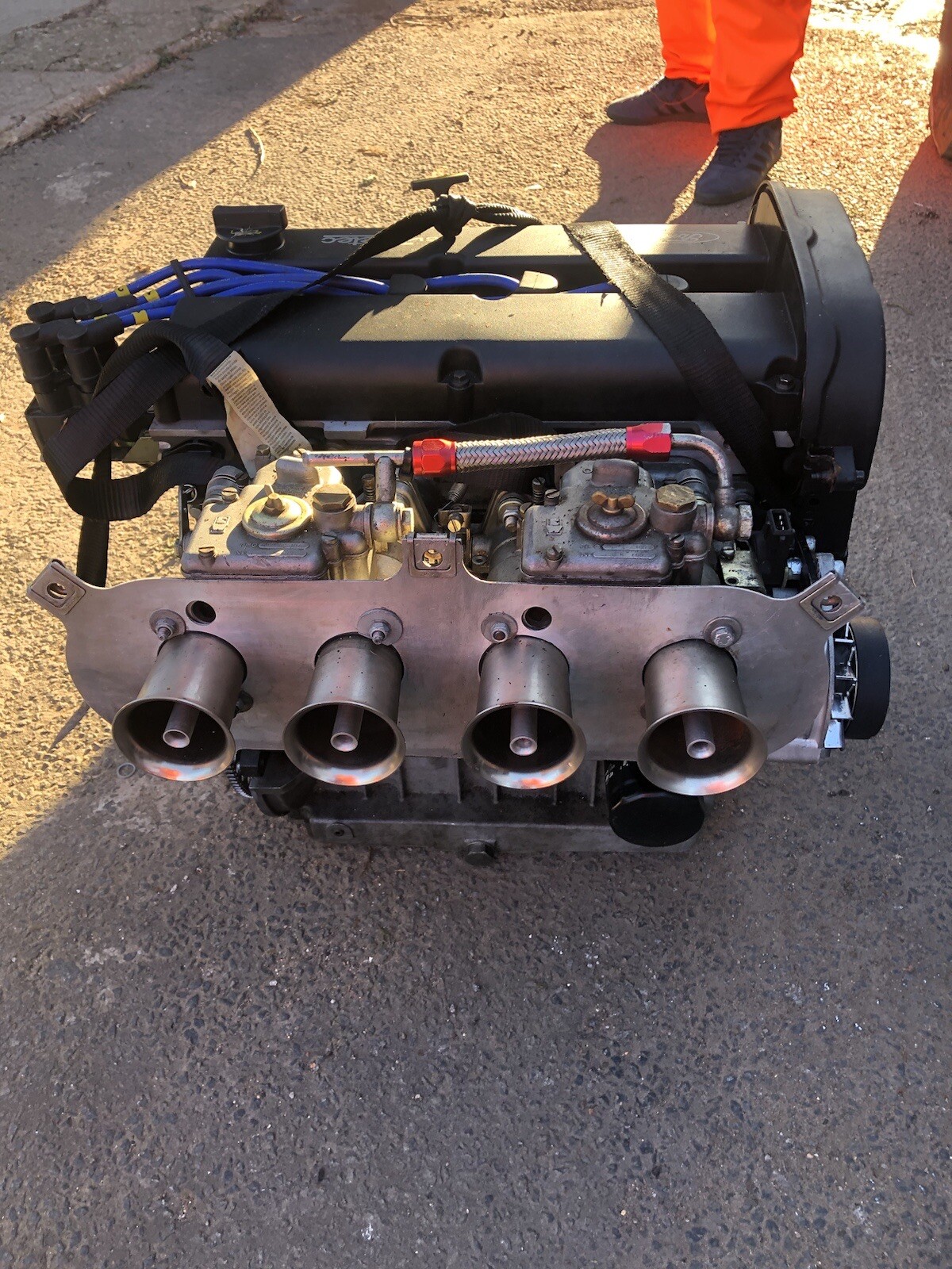 FORD 2.0 Racing BLACK TOP ENGINE CARBS TTV CLUTCH KIT CAR | eBay UK