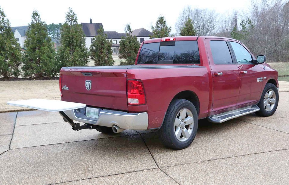 Adjustable Hitch Mount Tailgate Table for Camping Fishing Picnic Sport ...