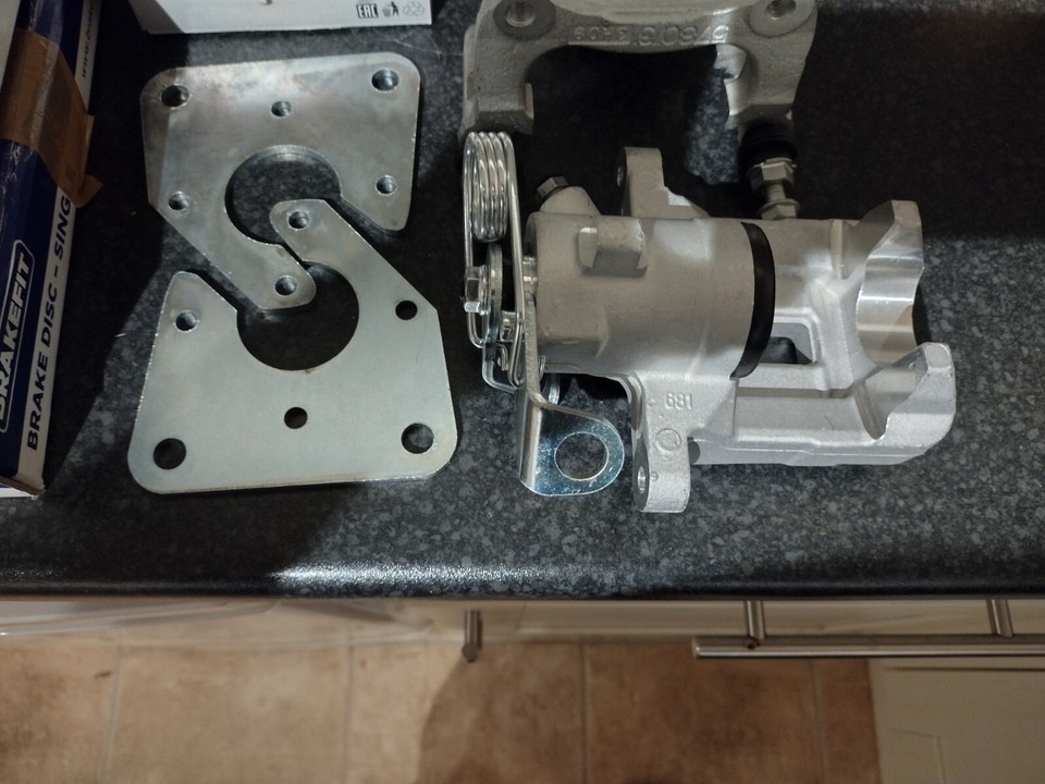 Reliant Robin Rialto Axle Trike Brake Disc Conversion Kit Brand New ...