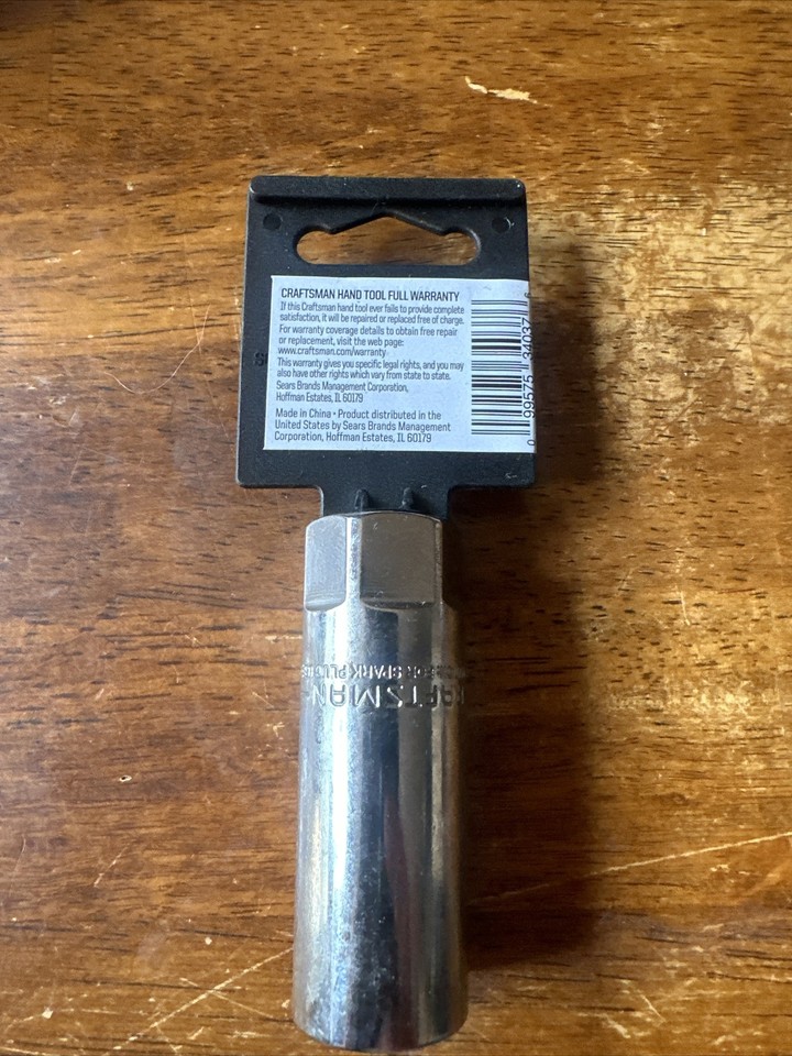 Craftsman Spark Plug Socket 5/8" 1/2dr 34037 | eBay