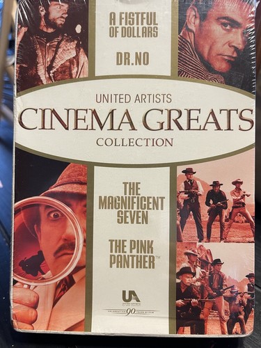 BRAND NEW SEALED UNITED ARTISTS CINEMA GREATS COLLECTION 4 MOVIES 4 DVD ...