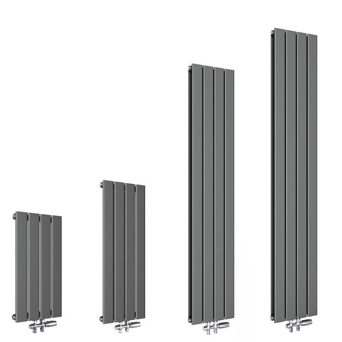 Heizkörper Paneelheizkörper Vertikal schmal hoch mit Chrom Multiblock ...