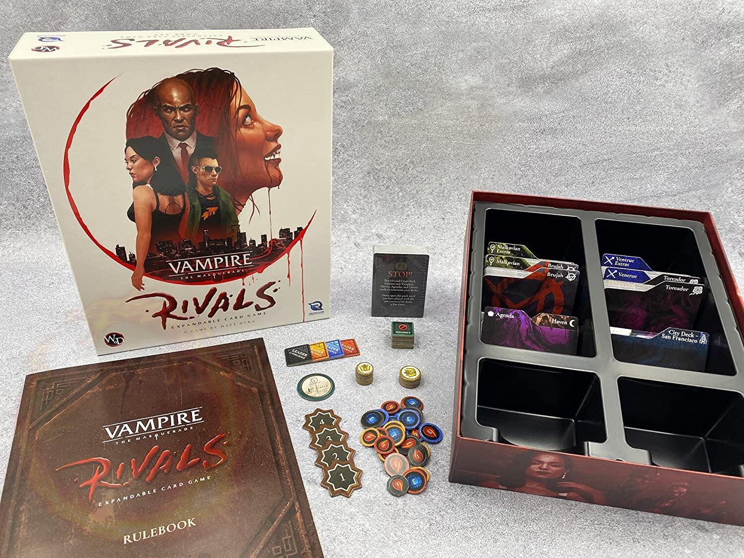 Renegade Game Studios Vampire the Masquerade Rivals Expandable Card ...