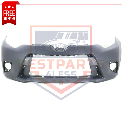Primed Front Bumper Cover 2014-2016 Toyota Corolla 5211903904 To1000399 ...