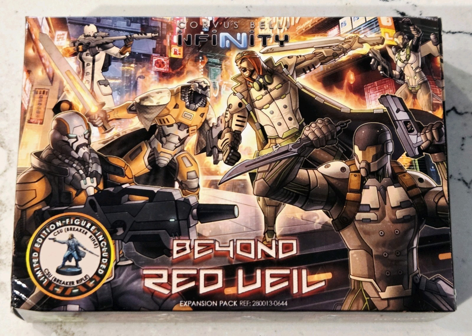 Corvus Belli Infinity Beyond Red Veil -NEW- RARE Limited Edition Figure ...