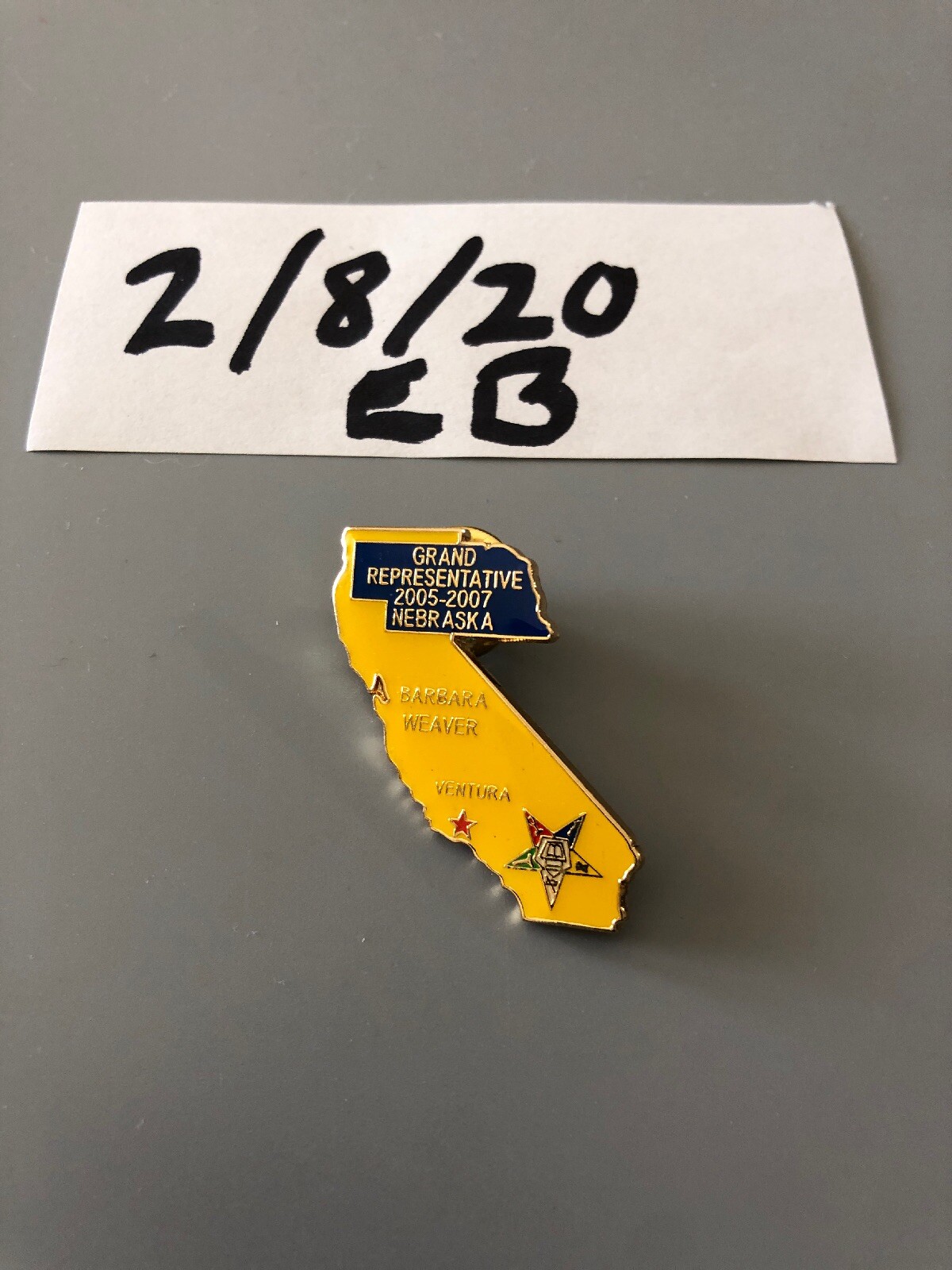 Vintage Grand Representative Pin. 2005-2007 Nebraska | eBay
