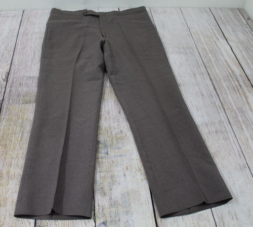 VTG 70s Sansabelt Jaymar-Ruby Beige Knit Flat Front Pants Slacks Men's ...