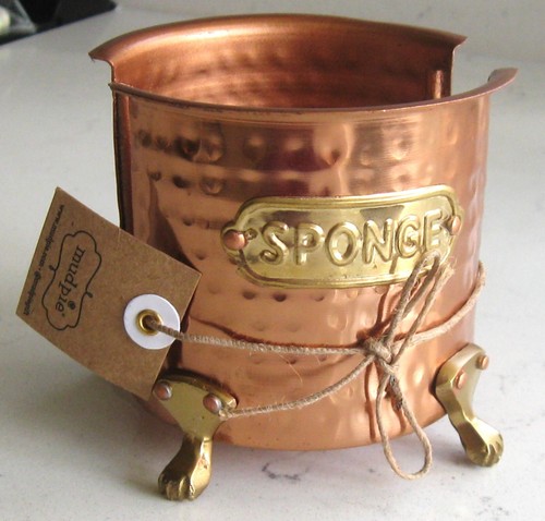 Copper Kitchen Sponge Holder Caddy - New in Box | eBay