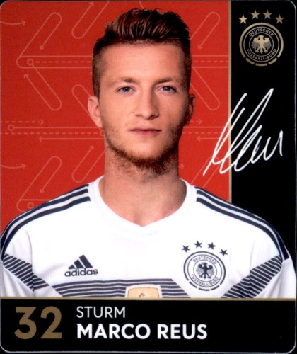 2018 REWE World Cup trading cards 32 - Marco Reus 4055346023721 | eBay
