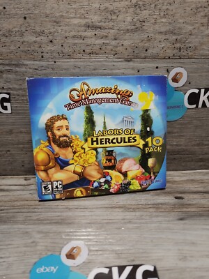 PC Game Labors of Hercules 10 Pack Amazing Time Management Games DVD ...
