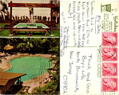 Holiday Inn Swimming Pool and Jacuzzi Honolulu Hawaii HI Postcard | eBay