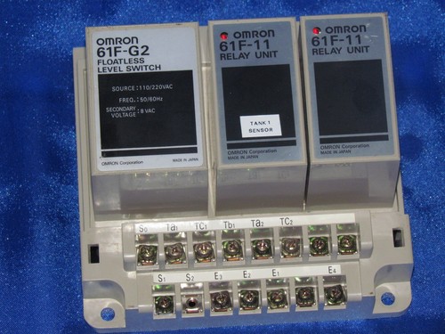 OMRON 61F-G2 / 61F-11 FLOATLESS LEVEL SWITCH / RELAY | eBay