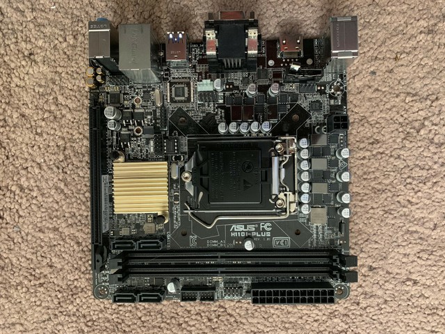 Asus H110I-PLUS/CSM Mini ITX DDR4 LGA 1151 Motherboard for sale online ...