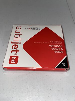 Sawgrass Sublimation Ink for SG400/SG800 SubliJet HD Ink- 42mL Black ...
