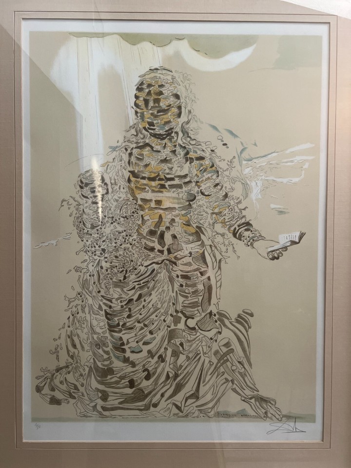 SALVADOR DALI "Explosive Madonna" 1951 Framed Limited Edition Large ...