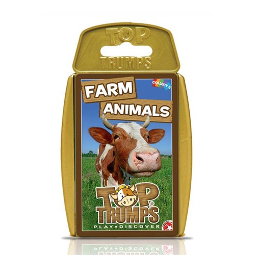 Top Trumps Farm Animals Educational Card Game 6y+ Family/Kids/Adult Toy ...