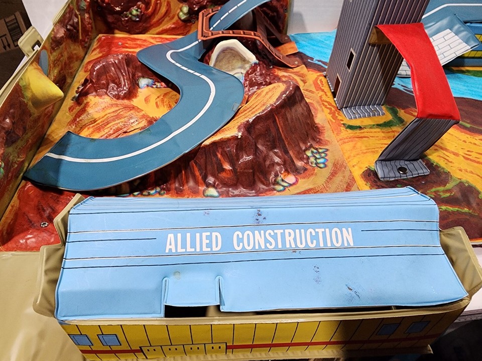 Vintage Matchbox Construction Site Playset Vinyl 1973 Carry Case | eBay