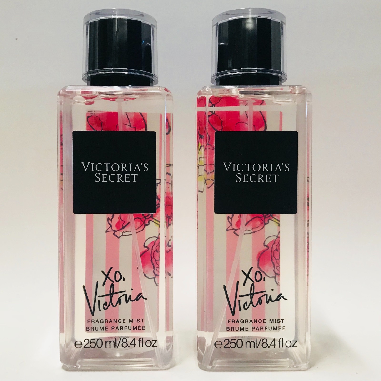 2 Victoria's Secret Xo, Victoria Fragrance Mist Spray Full Size 8.4 fl ...