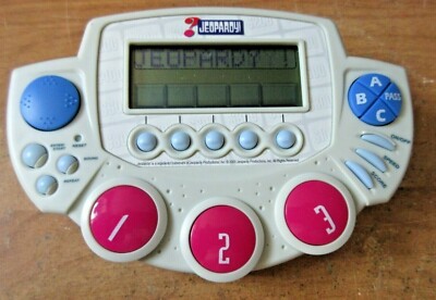 Hasbro Handheld Electronic Jeopardy Game 2002 | eBay