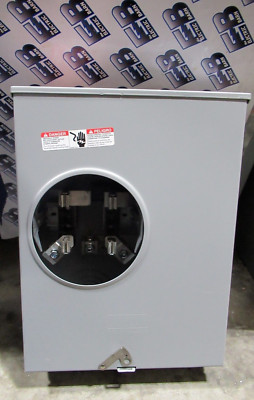 Landis & Gyr Meter Socket 200 Amp 600 Volt 1PH 4 Term Ringless -MB411 ...