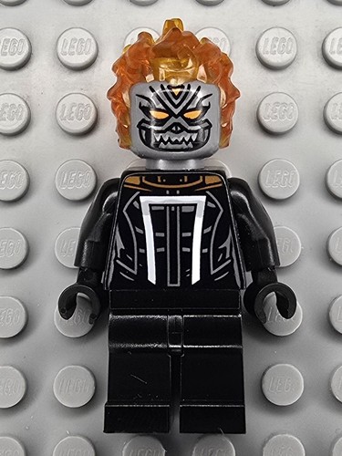 Lego Marvel Super Heroes Minifigure SH0678 Ghost Rider Roberto Robbie ...