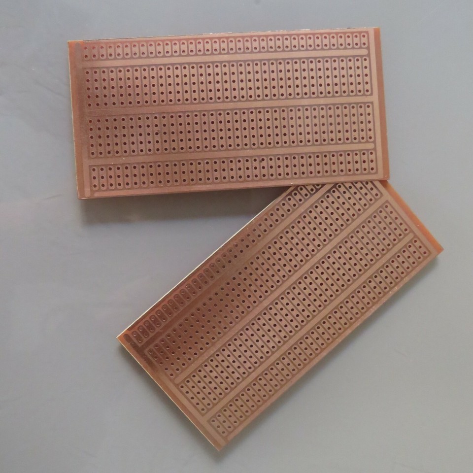 10pcs 5x10cm Stripboard Prototype paper circuit Board Breadboard vero ...