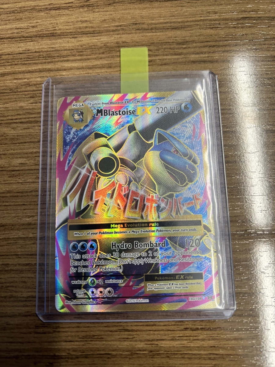 Mega Evolution Blastoise Card
