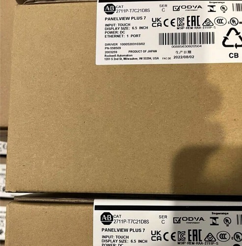 New Sealed Allen Bradley 2711P-T7C21D8S HMI Panelview Plus 7 Terminal ...