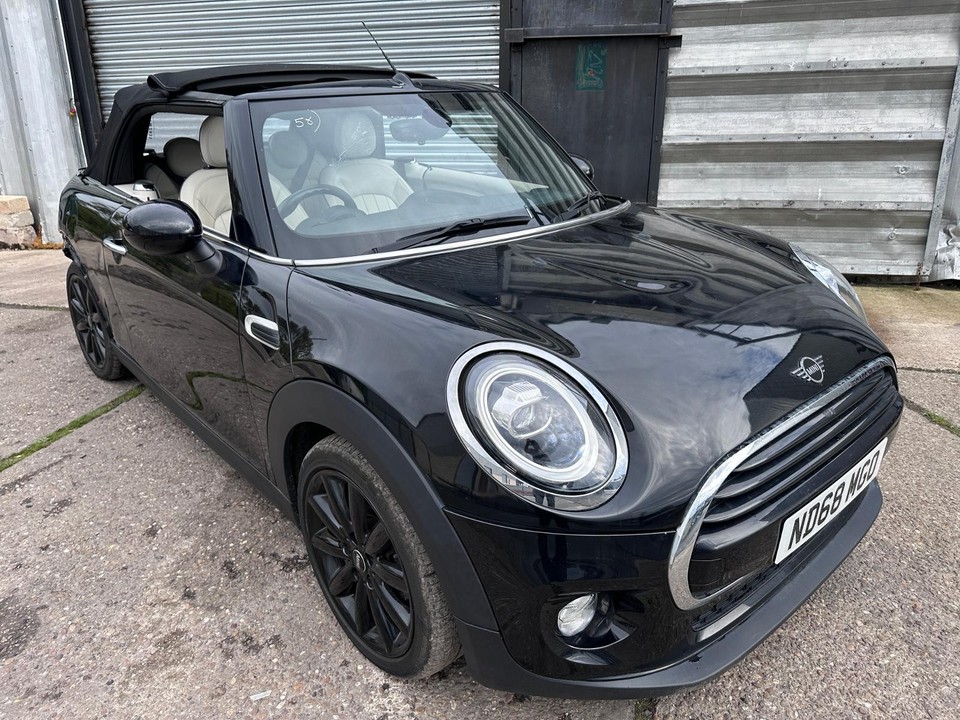 2019 68 REG MINI COOPER CONVERTIBLE 1.5 DAMAGED REPAIRABLE SALVAGE ...