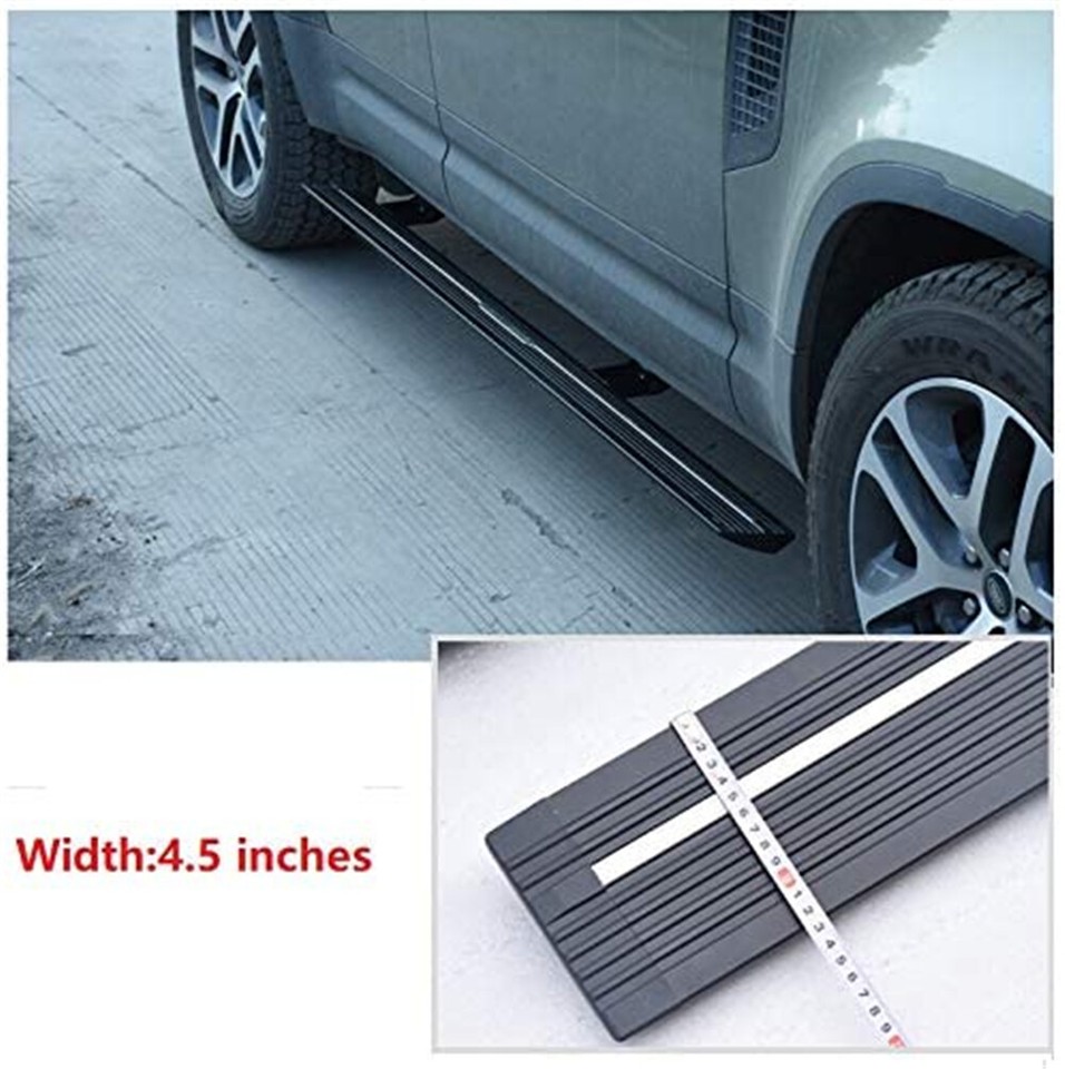 Deployable Electric Running Board Side Steps fit Defender 110 4D 2020 ...