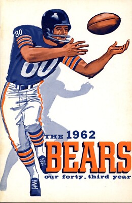 1962 Chicago Bears Media Guide | eBay
