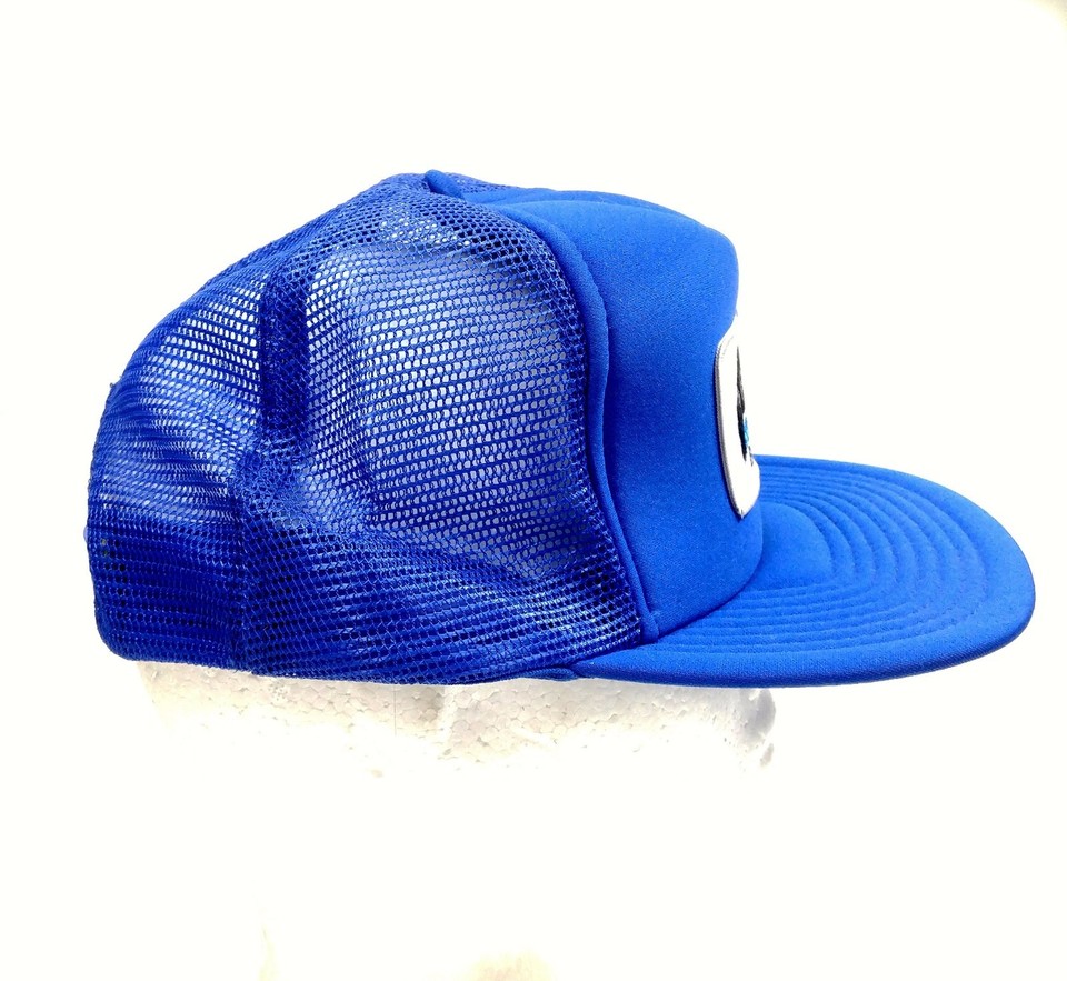 Kodiak Engines Hat Mesh Trucker Snapback Cap Vintage 80's Blue Retro | eBay