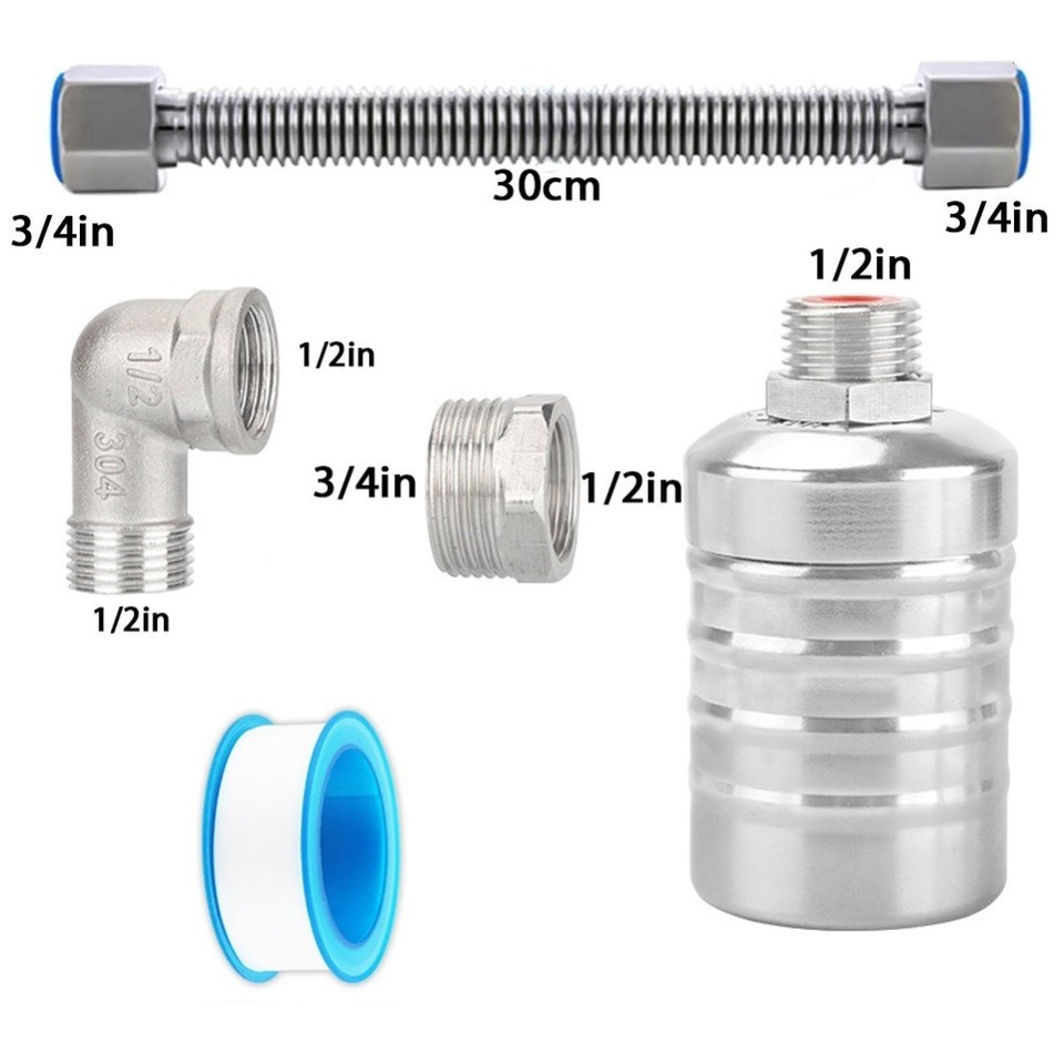 Automatic Water Control Automatic Valve Kit Easy Installation Float ...