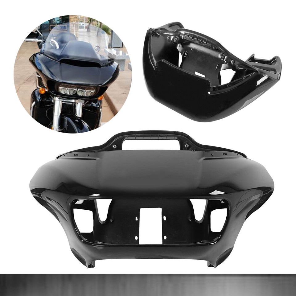 Vivid Black Inner & Outer Fairing For Harley Davidson Road Glide FLTRX ...