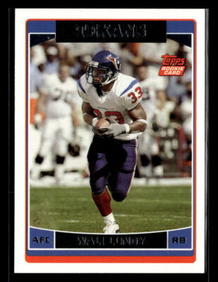 Wali Lundy 2006 Topps #343 Houston Texans | eBay