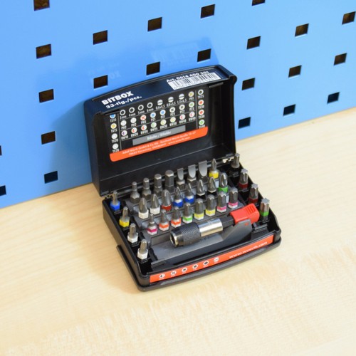 Würth Bitbox 33-teilig mit Bithalter Gürtelclip Bitsatz Kunststoff-Box ...