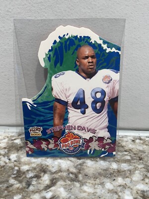 2000 Pacific Stephen Davis Pro Bowl Die-Cut No. 19 Washington ...