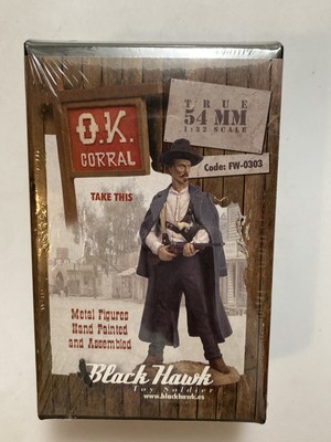 Black Hawk OK Corral 1/32 Scale Figure "Take This" Doc Holliday FW-0303 ...