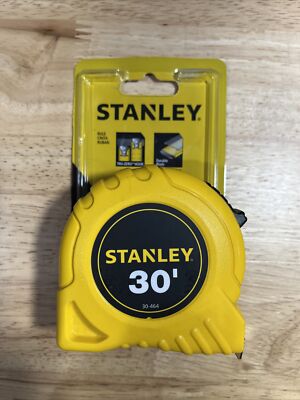 Stanley 30' Tape Measure 30-464 New Yellow | eBay