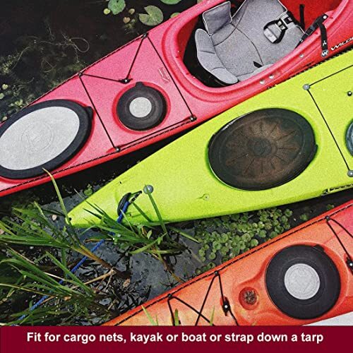 1/4" 15ft Elastic Bungee Shock Cord Heavy Duty Kayak Stretch String ...